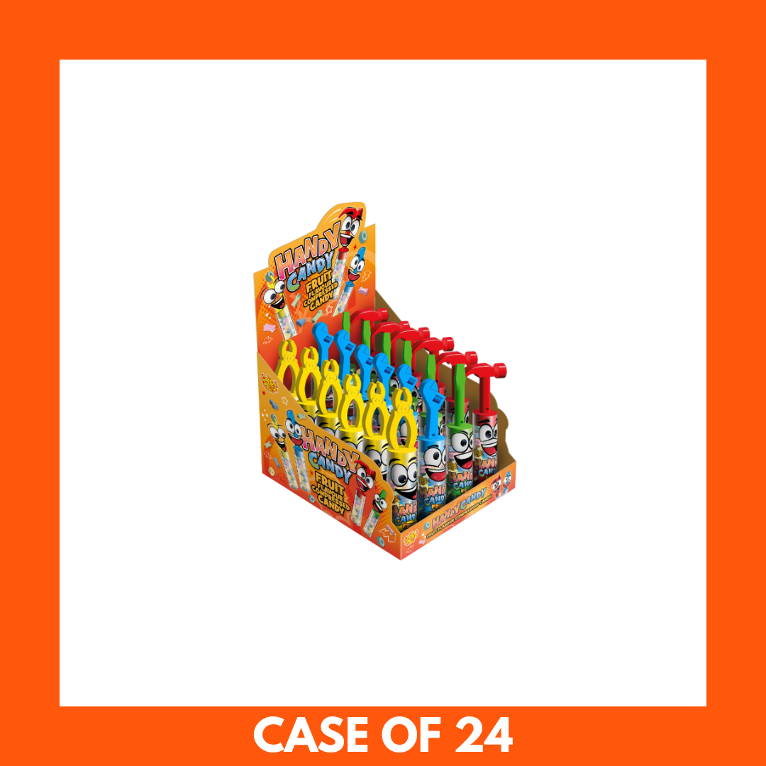 Handy Candy Tools 10g x 24 – Fun Tool-Shaped Fruity Compressed Candy ...