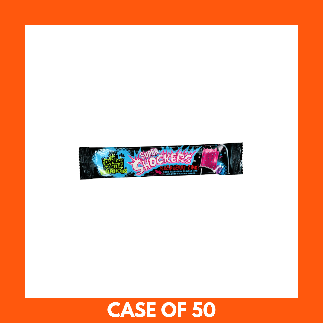 CCCM Weird Pink Raspberry Weirds Shocker Bar 22G x 50 – SWEETS ...