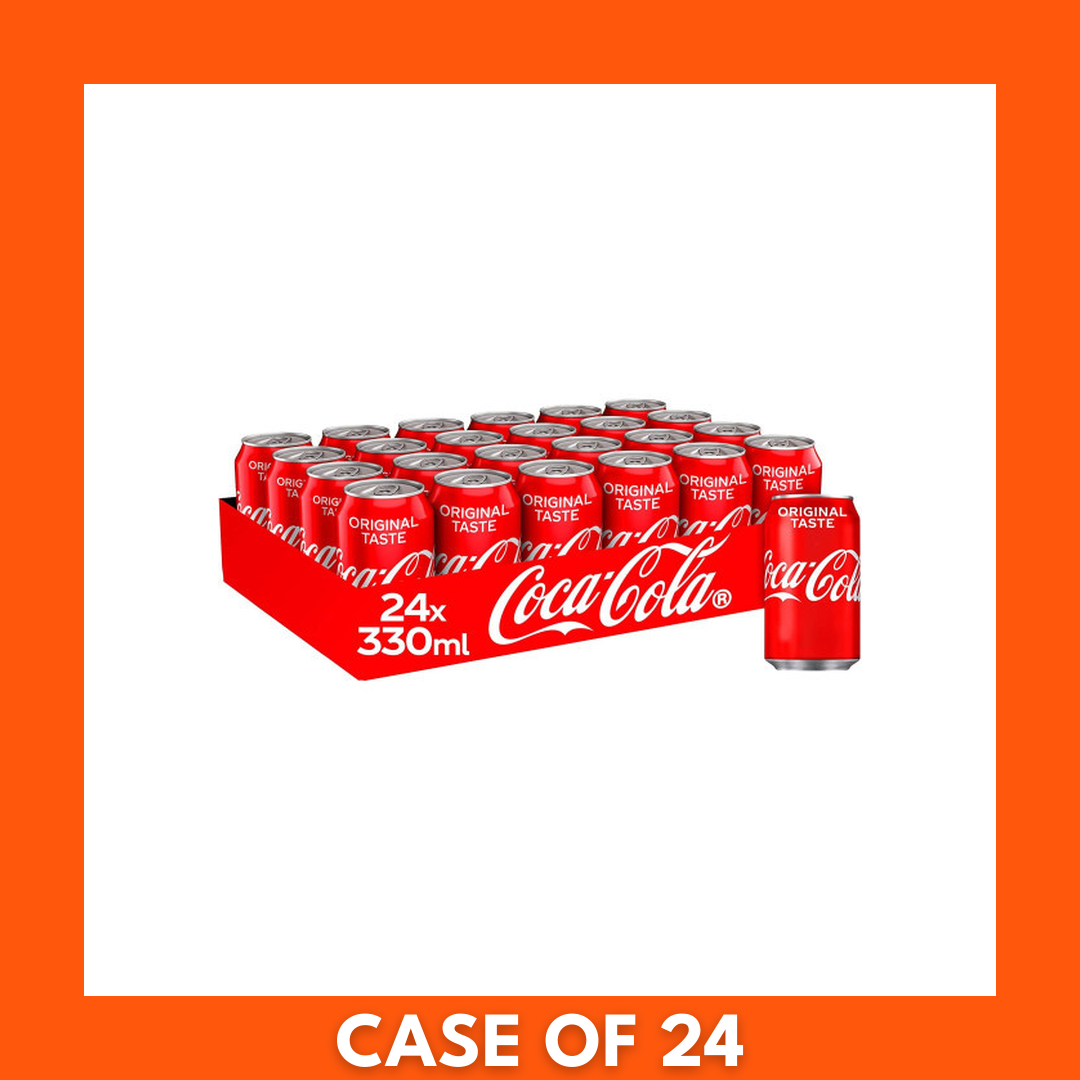 Coca-Cola Cans 24 x 330ml | WHOLESALE Soft Drinks & Sodas – C&R ...