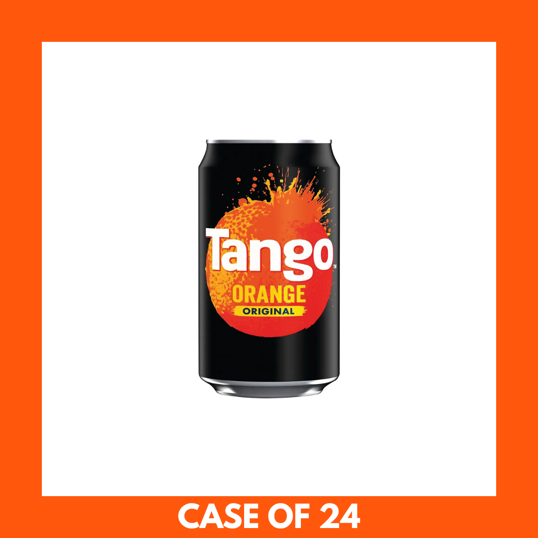 Tango Orange 24 x 330ml Cans | WHOLESALE Soft Drinks & Orange Soda – C ...